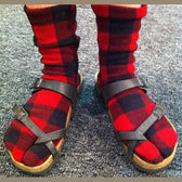 Fleece Tabi Socks | Flip flop Sandal Socks | Toe Socks